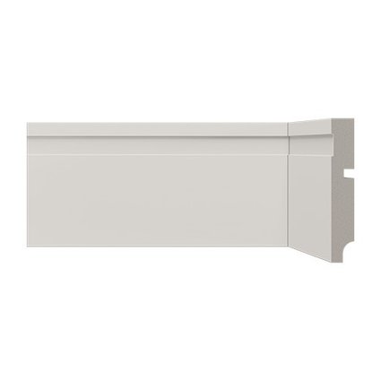 Rodape 7cm Preto Poliestireno Santa Luzia 3451-Repare Online