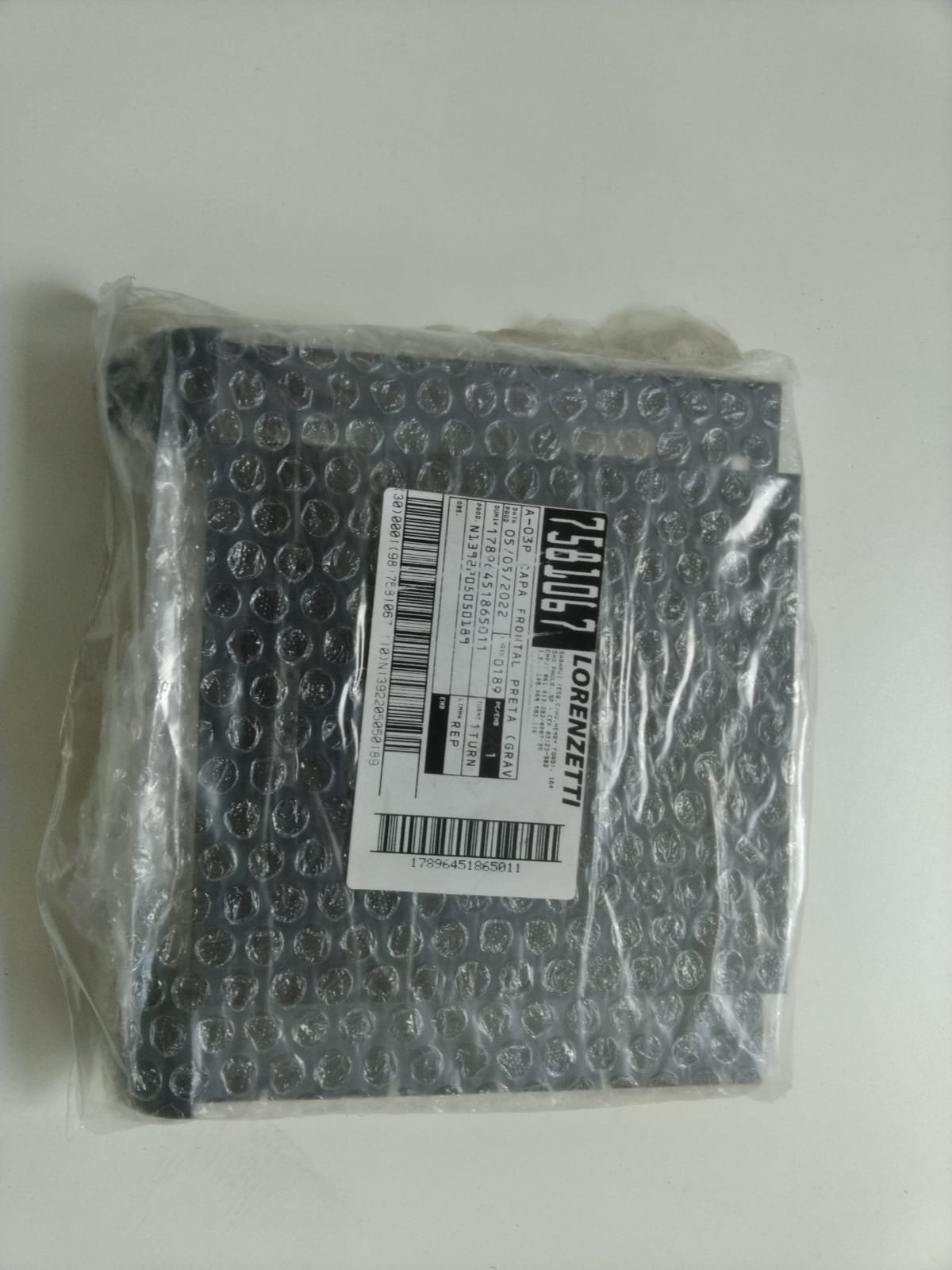 Capa Frontal Ducha Acqua A-03P Lorenzetti